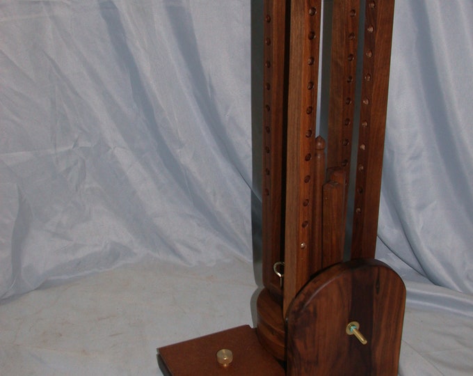 Solid Oak Yarn Swift/winder Freestanding, Vertical, Upright - Etsy