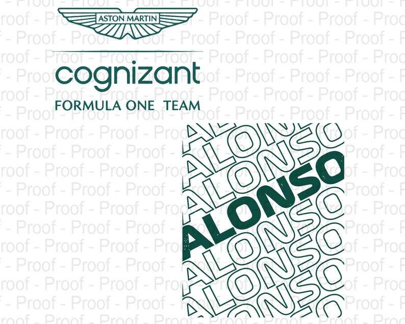FERNANDO ALONSO FORMULA 1, 2 Design Svg Png Cutting Files F1 Svg Aston ...