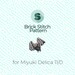 Bat Brick Stitch Pattern and Peyote Pattern - for Miyuki Seed Beads 11/ ...