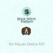 Wolf Brick Stitch Pattern and Peyote Pattern - for Miyuki Seed Beads 11 ...