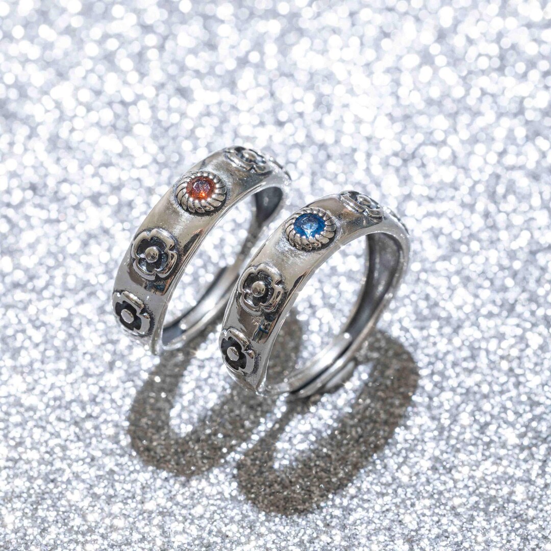 Howling Rings -925 Sterling Silver Couple Rings - Anime Rings - Sophie ...