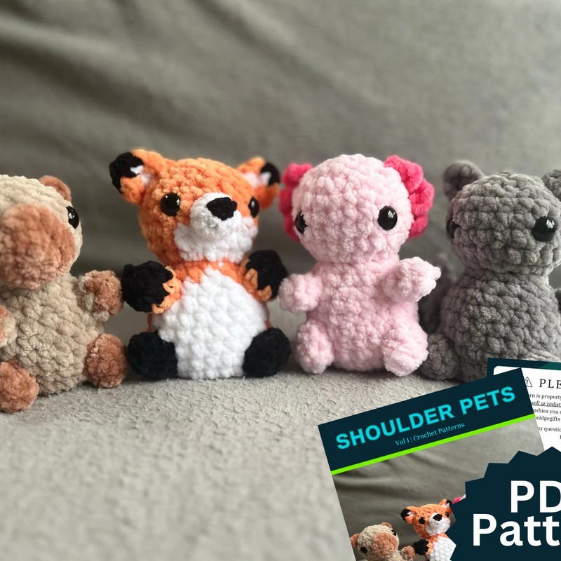 Shoulder Pets - Etsy