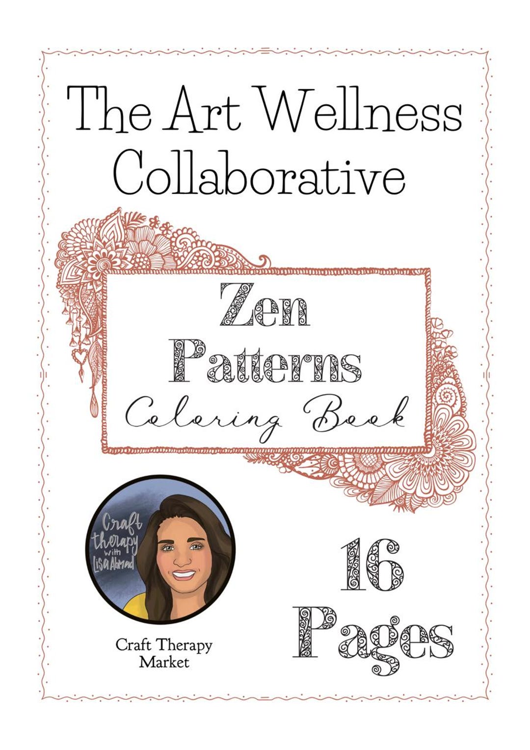 Zen Patterns Coloring Book - Etsy