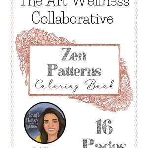 Zen Patterns Coloring Book - Etsy