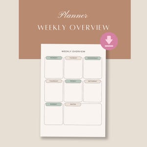7 Printable Ultimate Planner Templates: Daily, Weekly, Monthly & Yearly ...