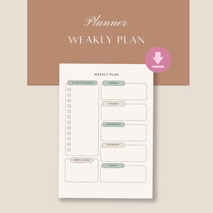7 Printable Ultimate Planner Templates: Daily, Weekly, Monthly & Yearly ...