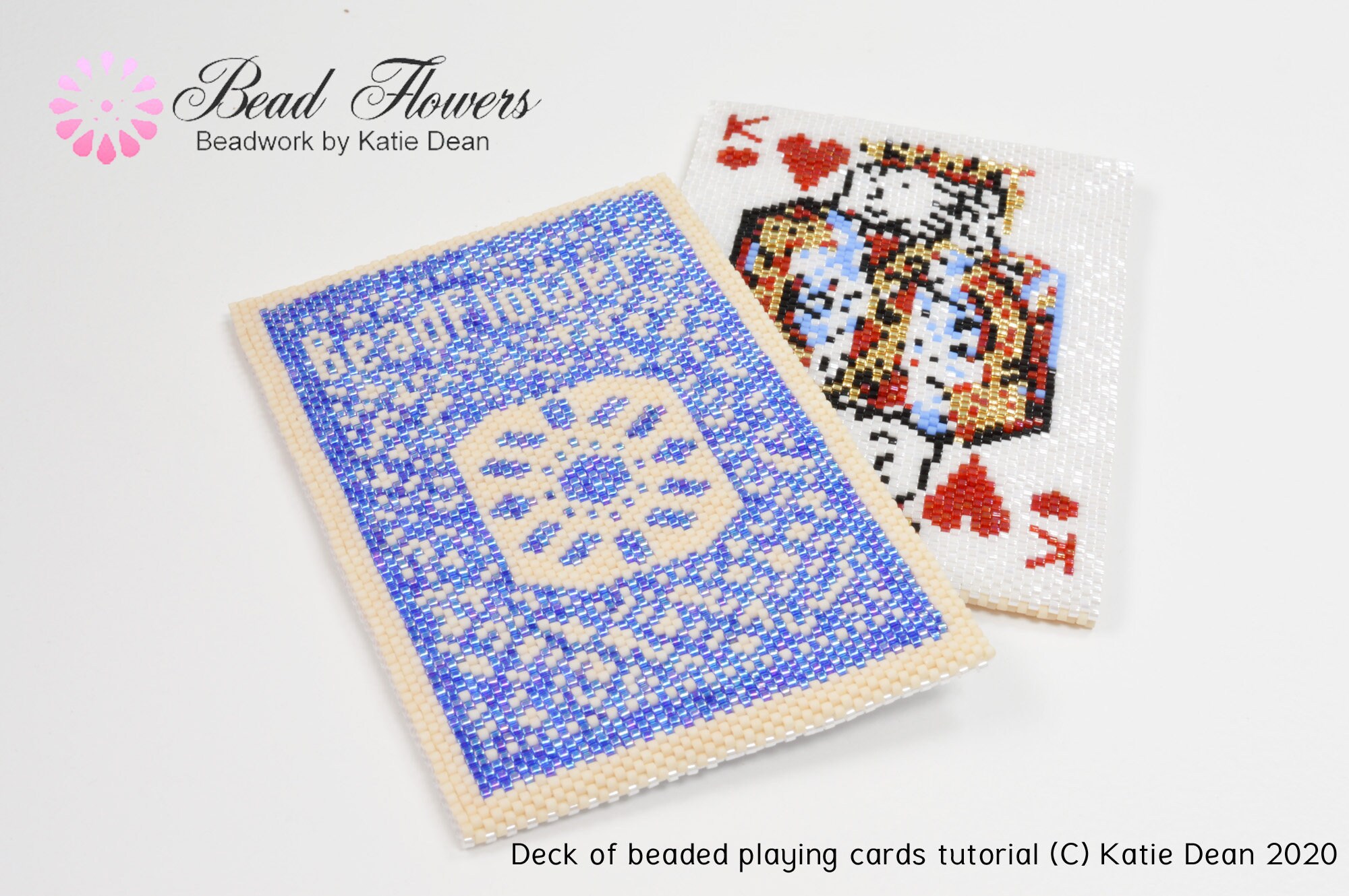 Beaded Playing Cards Tutorial for 52 Card Designs With Word - Etsy UK