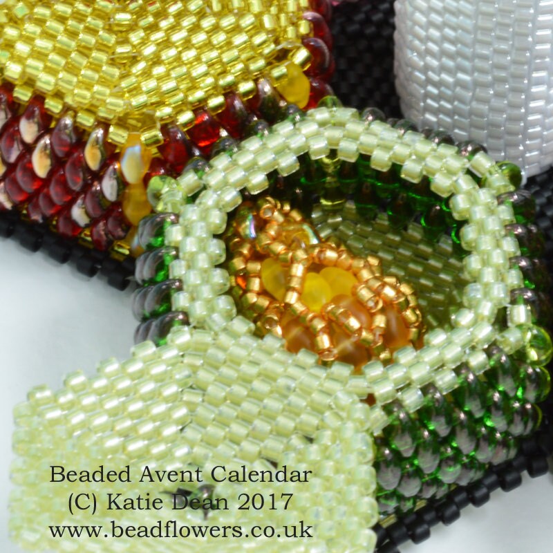 Advent Calendar Beaded Box Pattern | Etsy