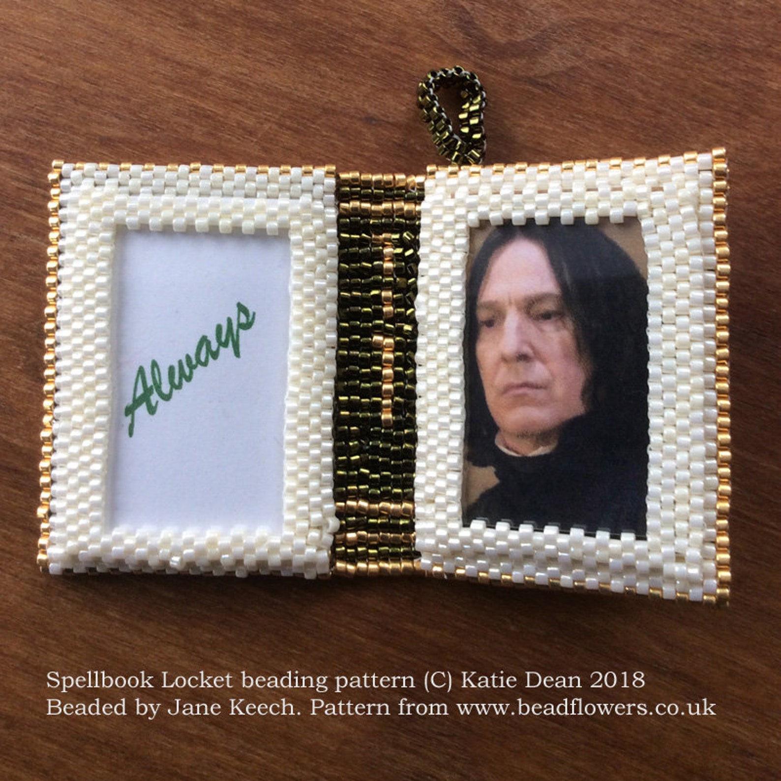 Pattern / Tutorial to Make a Spell Book Locket Pendant | Etsy UK