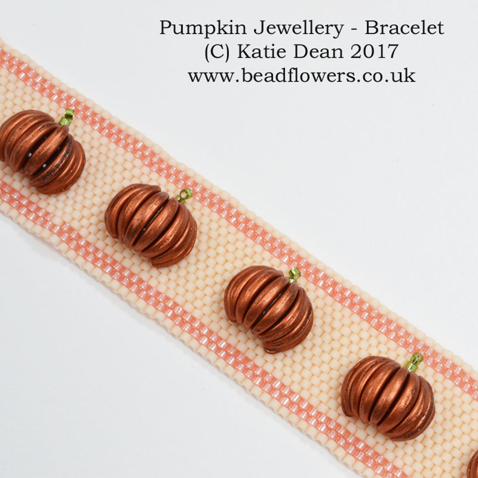 Pattern / Tutorial for Beaded Halloween Jewelry Set: Pumpkin - Etsy
