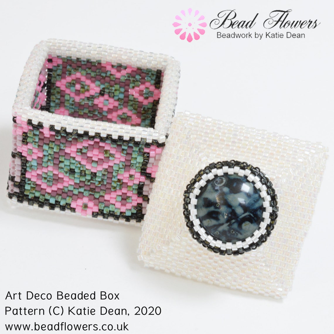 Art Deco Beaded Box Pattern/tutorial by Katie Dean - Etsy UK