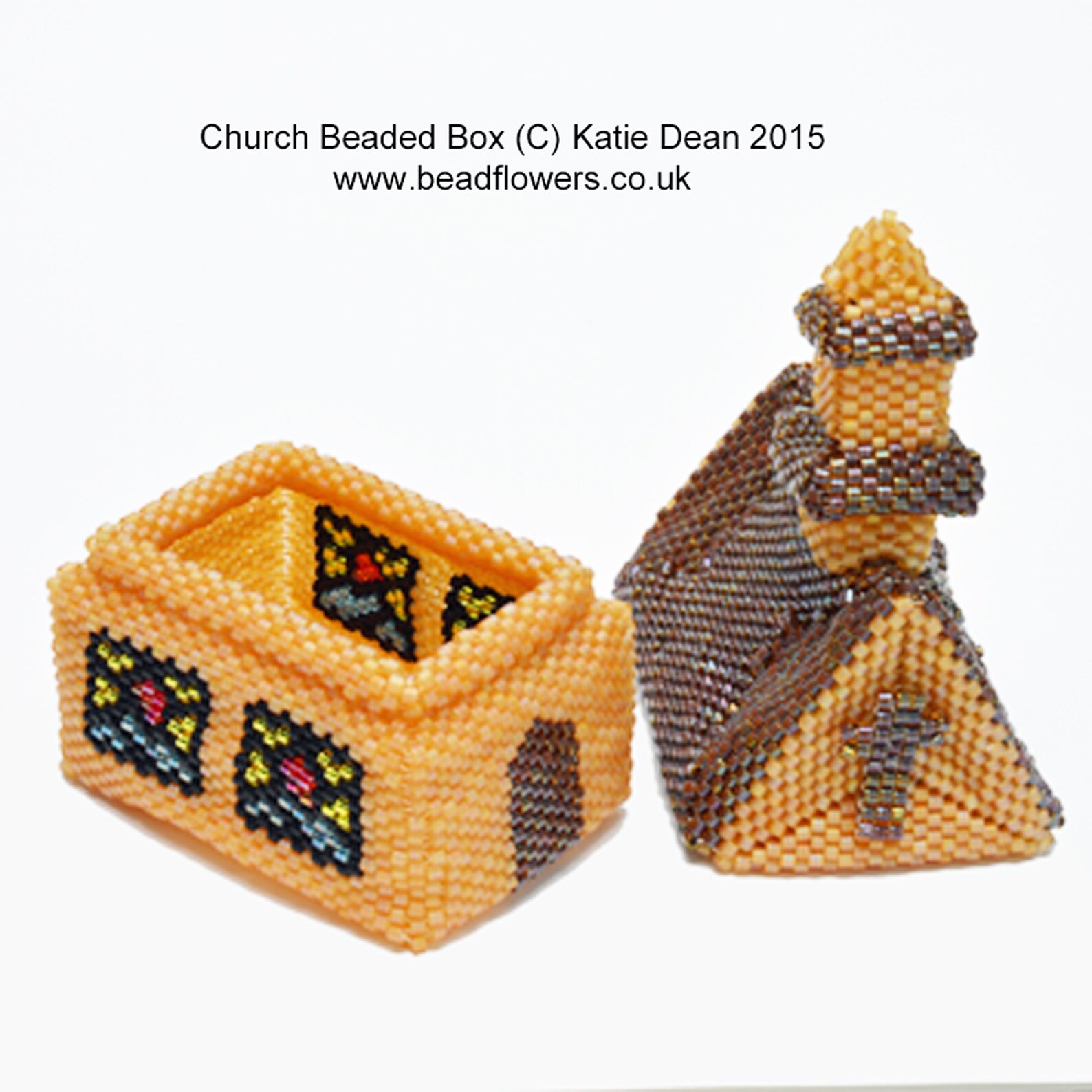 Church Beaded Box Pattern/tutorial Using Delica Beads and - Etsy