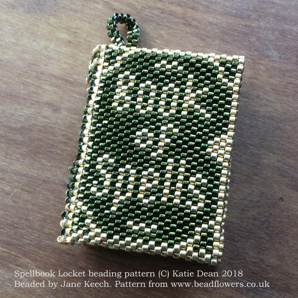 Pattern / Tutorial to Make a Spell Book Locket Pendant - Etsy