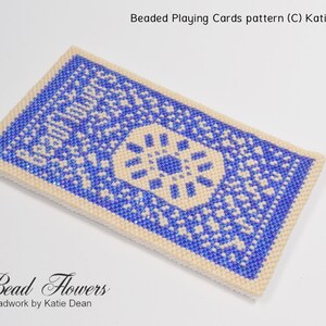Beaded Playing Cards Tutorial for 52 Card Designs, With Word Charts ...