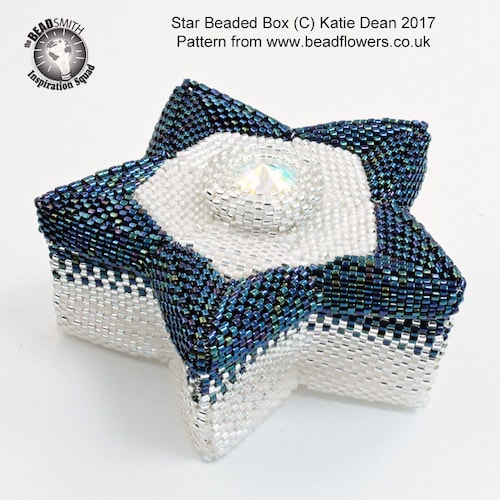 Star Beaded Box Beading Pattern / Tutorial - Etsy