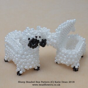 Sheep Beaded Box Pattern / Tutorial - Etsy