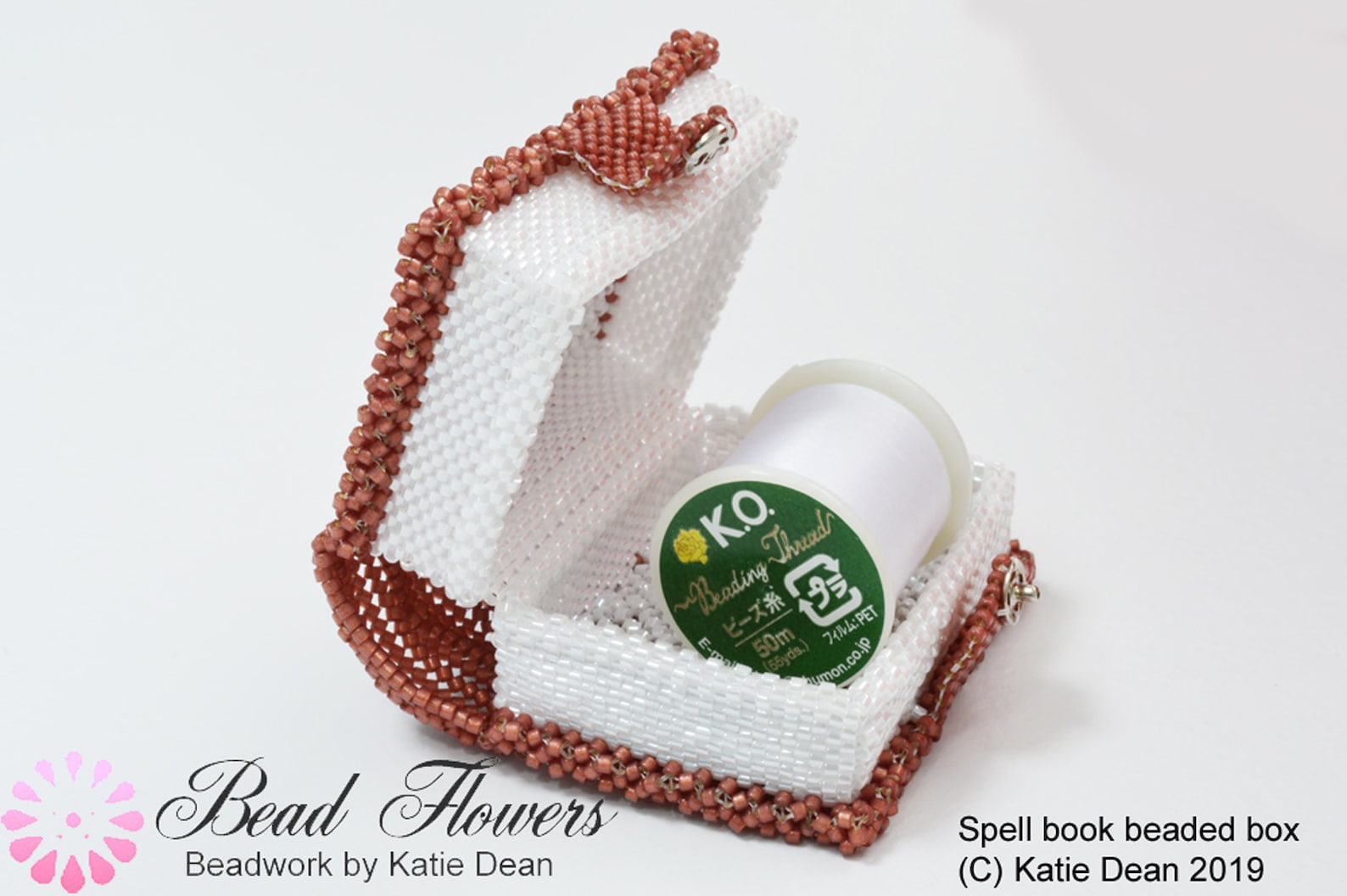 Spell Book Beaded Box Pattern / Tutorial for Making a Beaded | Etsy