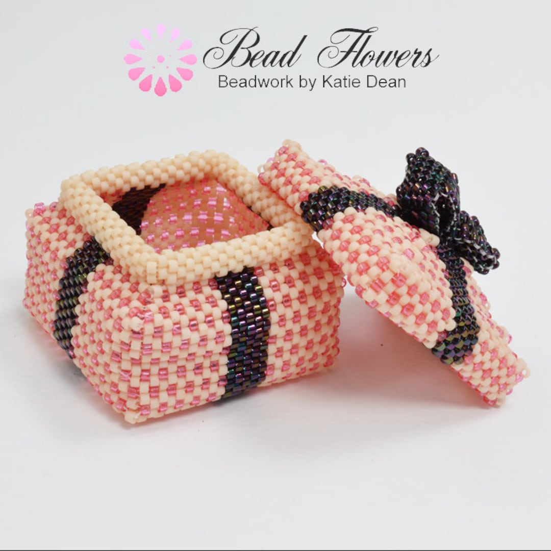 Parcel Beaded Box Pattern - Etsy Canada