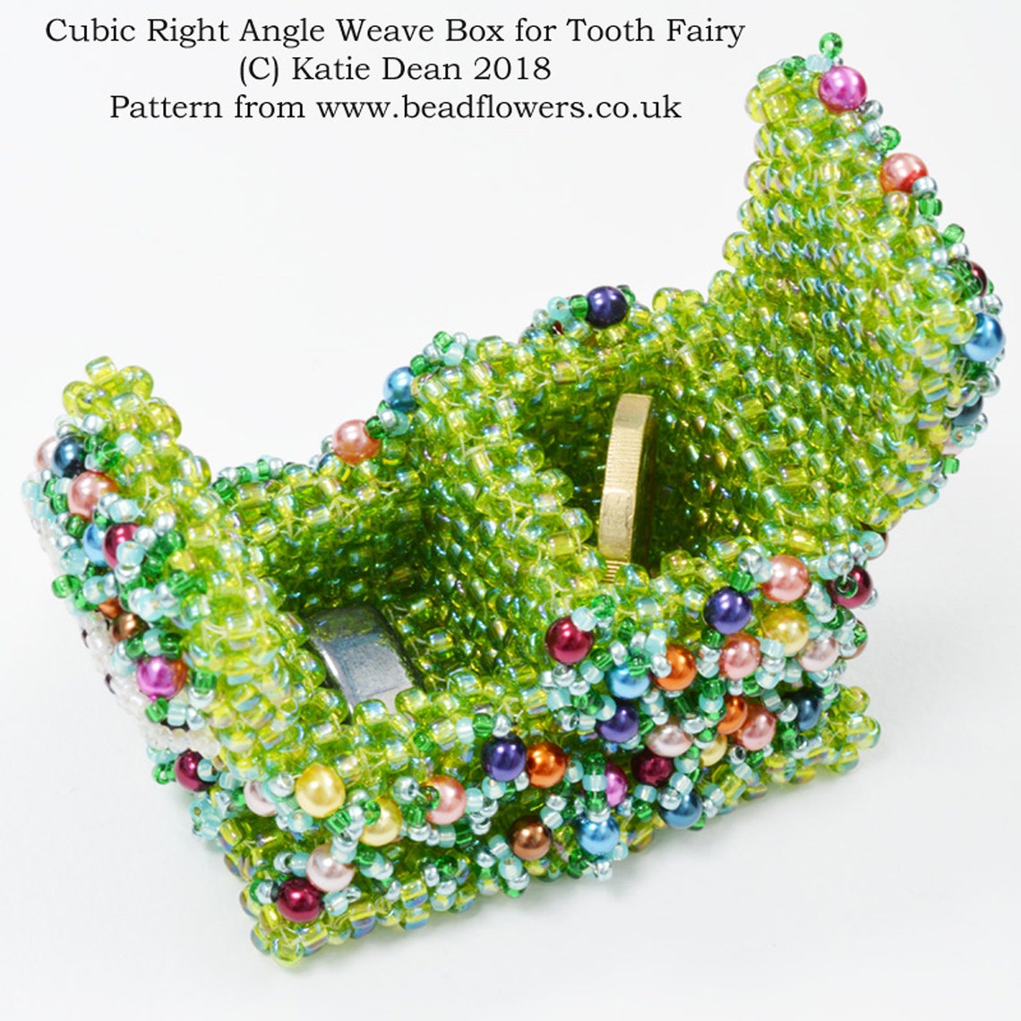 Tooth Fairy Beaded Box Tutorial Using Cubic Right Angle Weave - Etsy