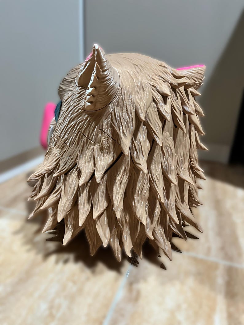 Inosuke Hashibira Demon Slayer Mask | Anime-inspired 3D Boar Helmet ...