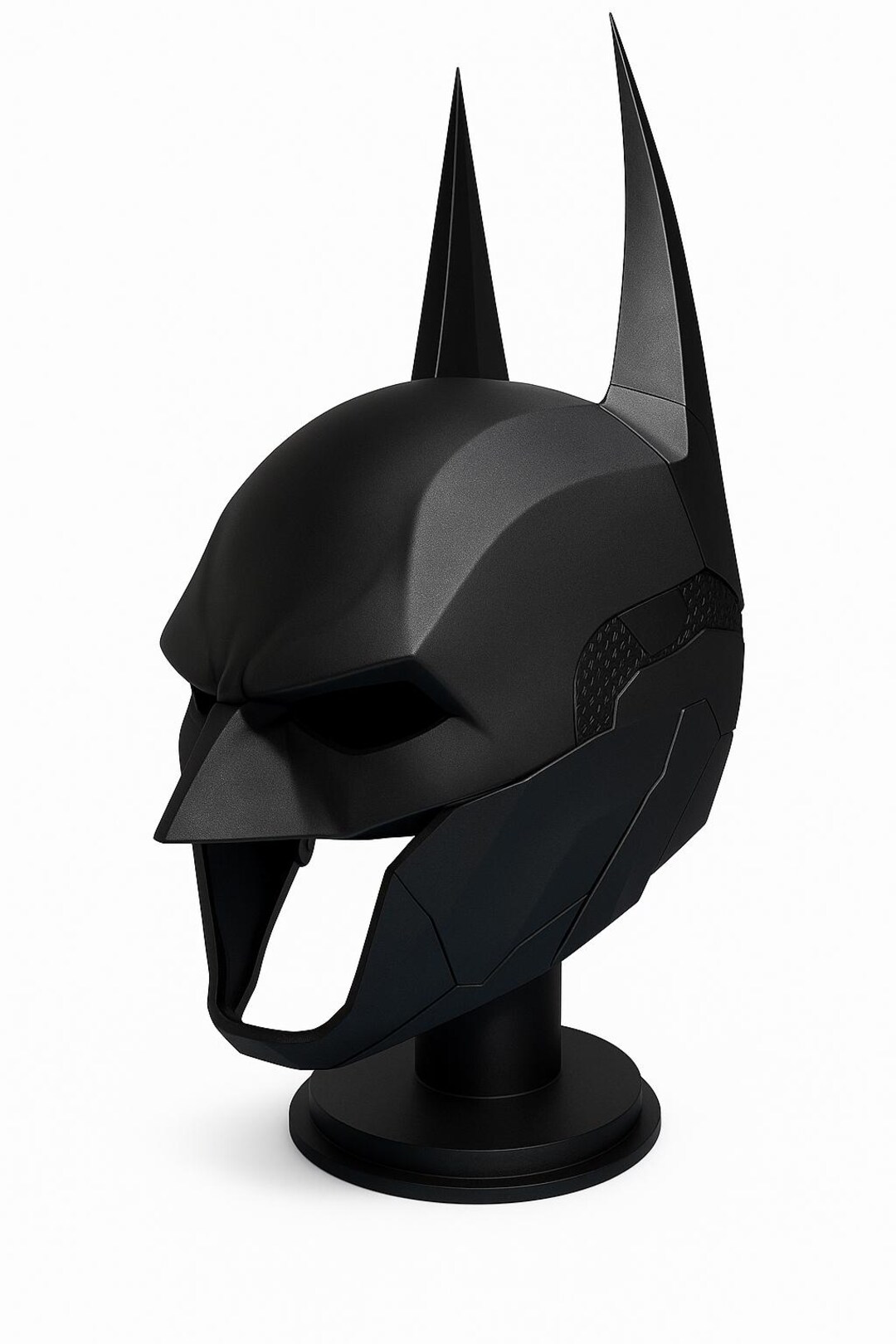 Arkham Knight Style Helmet 3D Printed Superhero Mask Cosplay Prop Dark ...