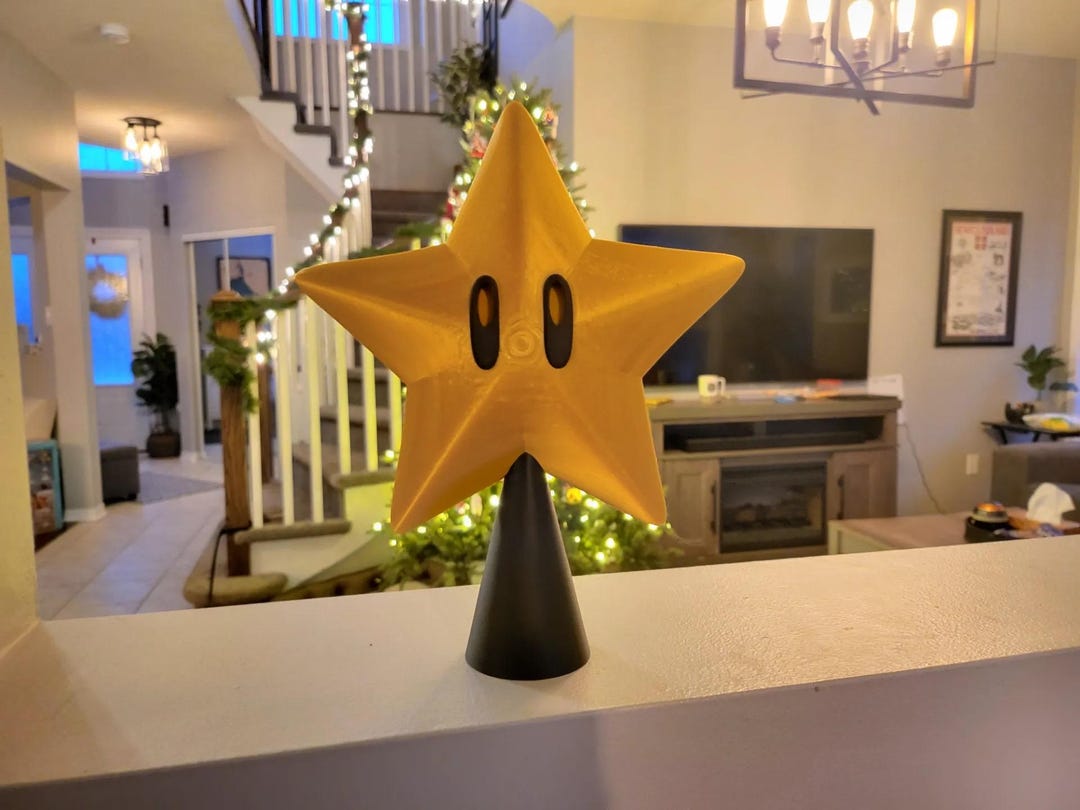 Super Mario Christmas Star - Etsy