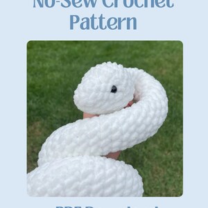 Sammy the Snake No-sew Crochet Pattern PDF Download - Etsy