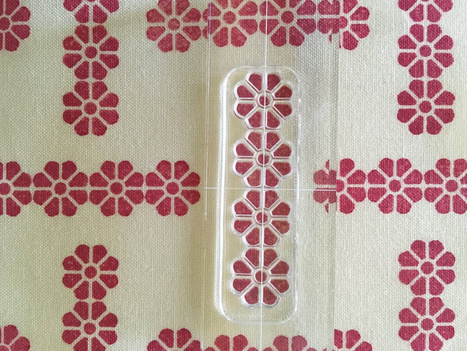 Daisy Chain Floral Stamp Set Pattern Making Stamps Clear - Etsy