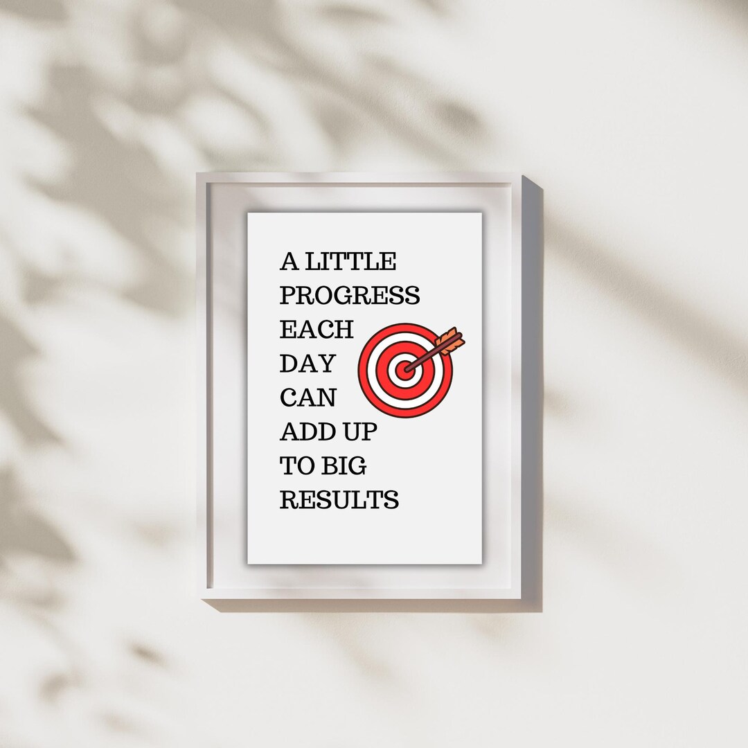 A Little Progress Each Day Can Add up to Big Results, Mental Health ...