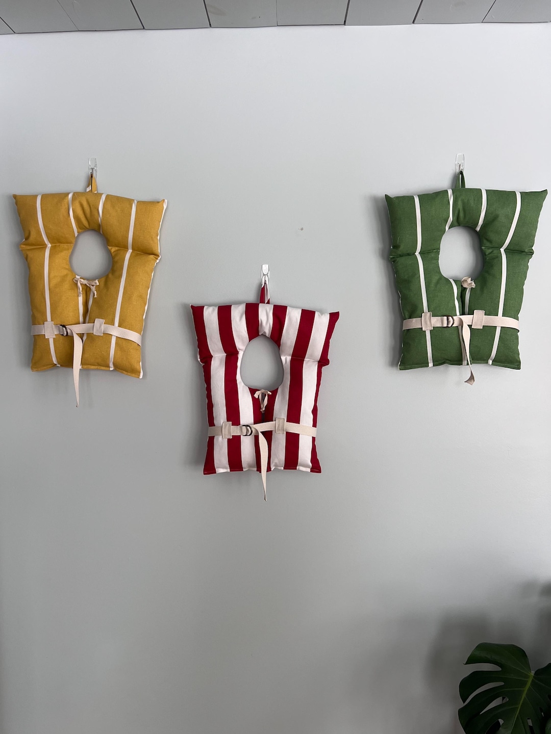 Vintage Style Life Jacket Wall Hanging- Nautical Boat Coat Wall Decor ...