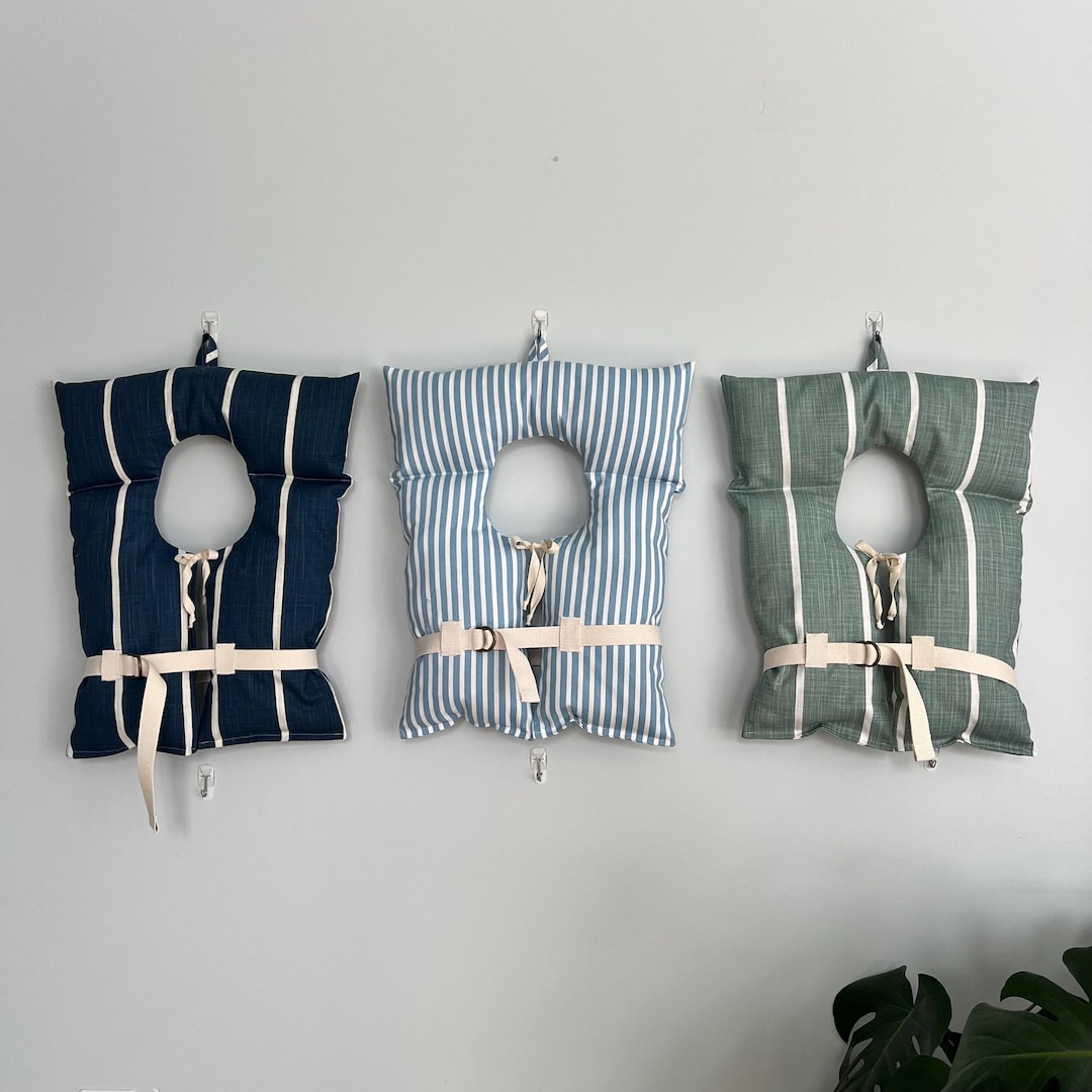 Vintage Style Life Jacket Wall Hanging- Nautical Boat Coat Wall Decor ...