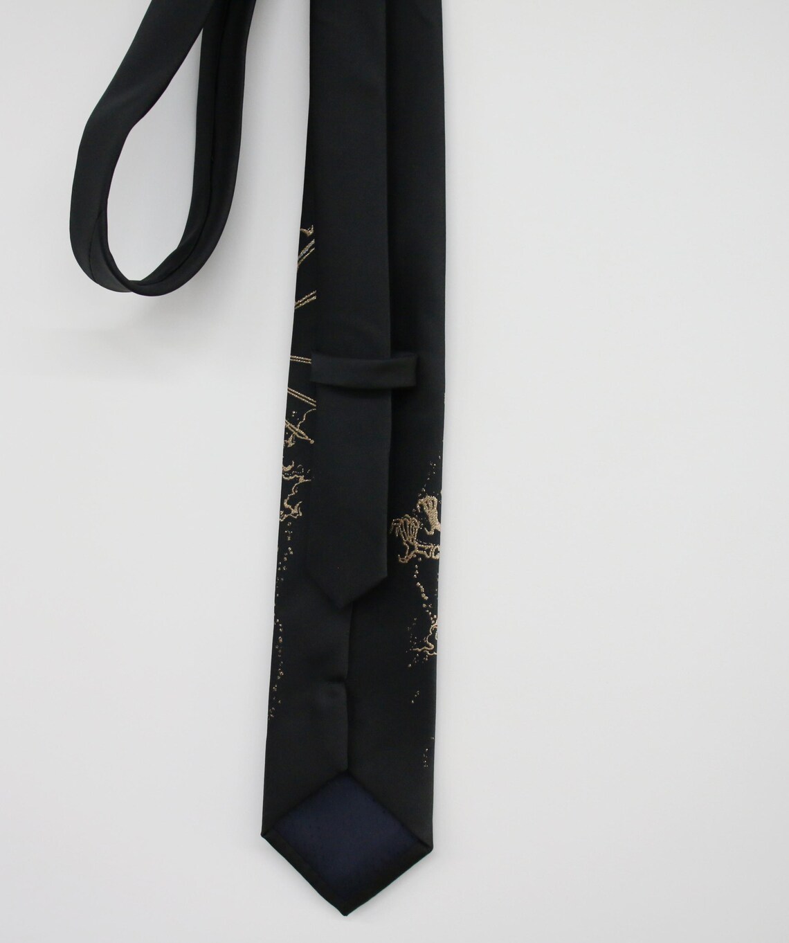 Gold Dragon Black Tie,suit Tie,modern Men's Wedding Necktie,dragon ...