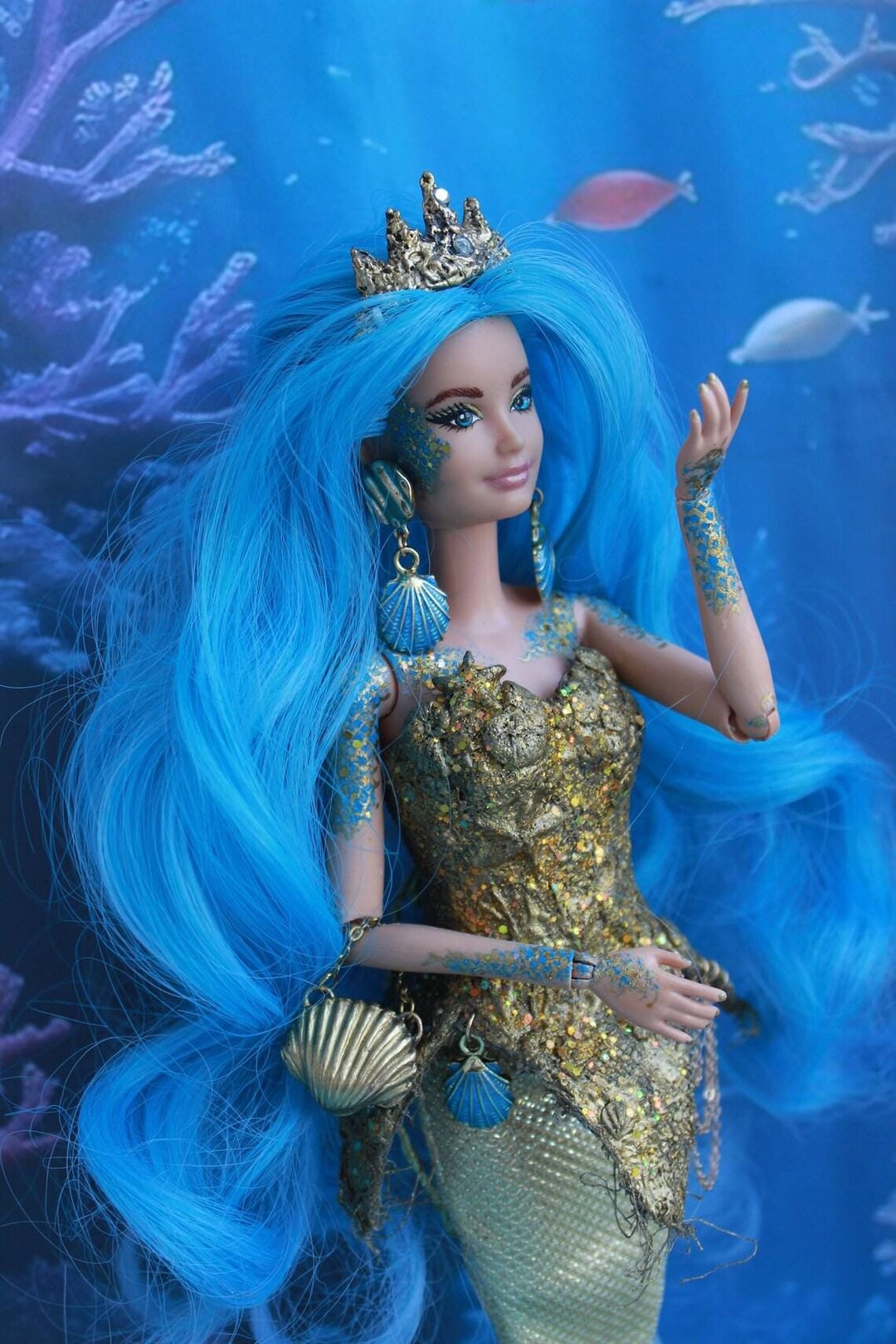 Mermaid Barbie Doll OOAK - Etsy