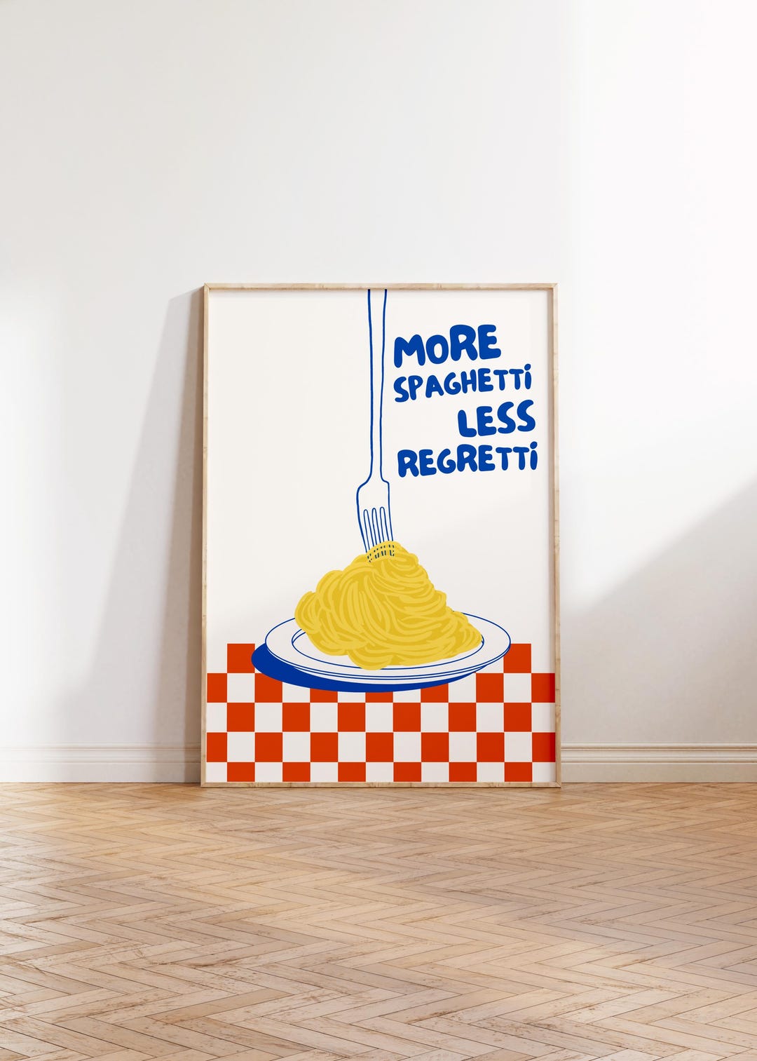 Pasta Wall Art, Food Art Kitchen, Wall Art Kitchen Decor, Italian Food ...