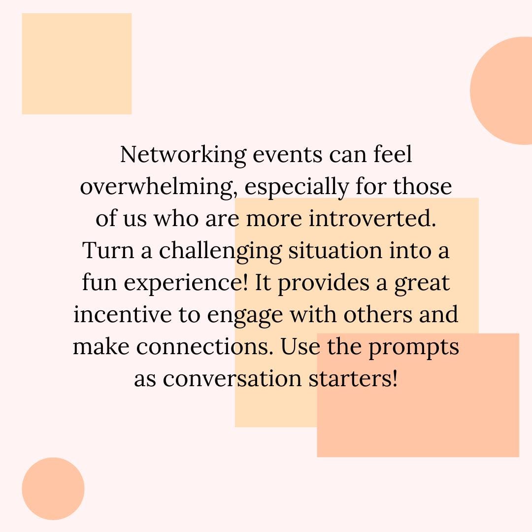 Editable Networking Bingo Card: Digital, Printable Fun for Connecting ...