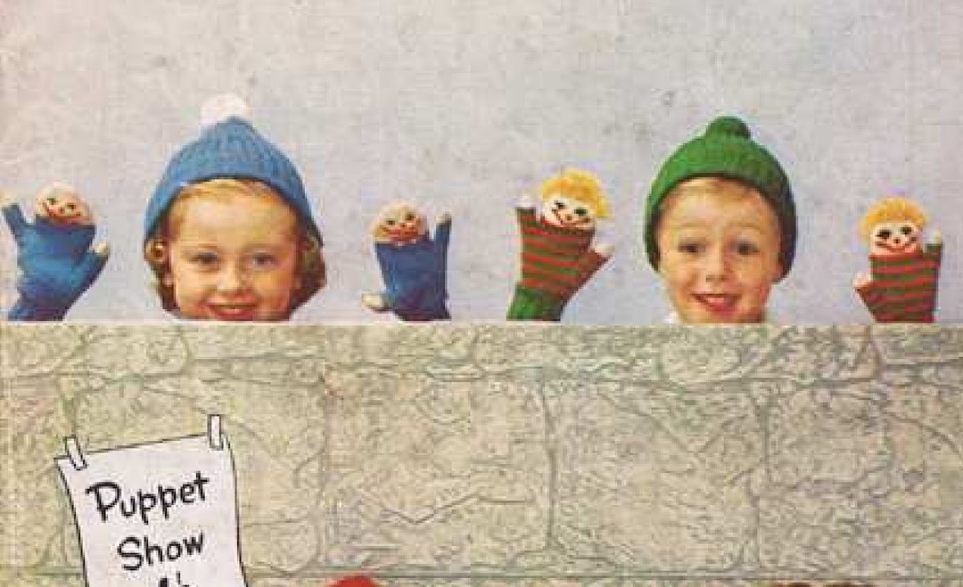 Story Book Puppet Mittens, Story Puppets Knit - Etsy