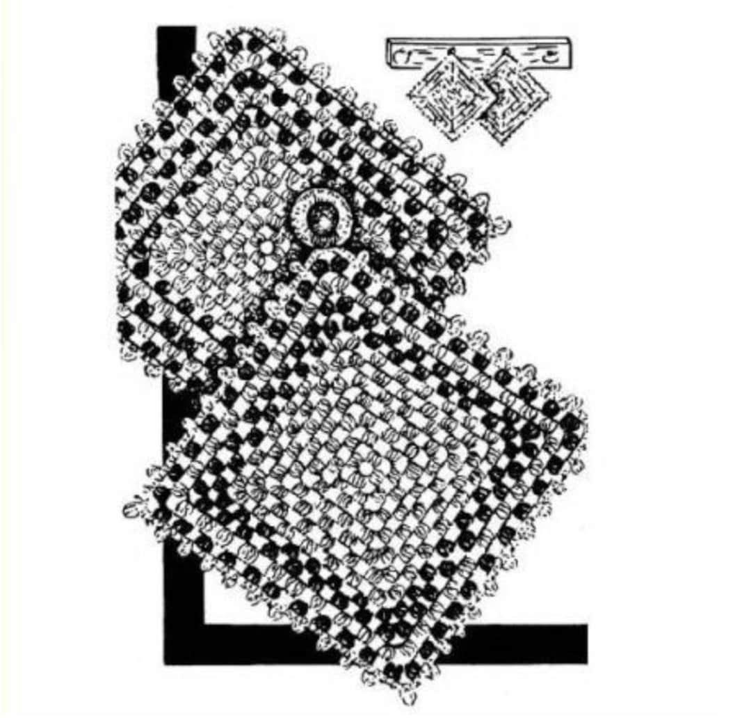 Granny Pattern Crochet Square Potholder - Etsy
