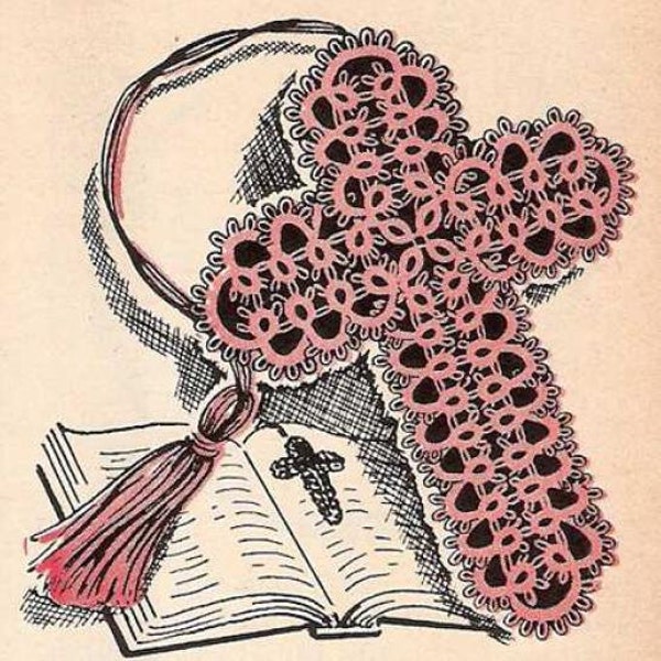 Cross Bookmark - Etsy