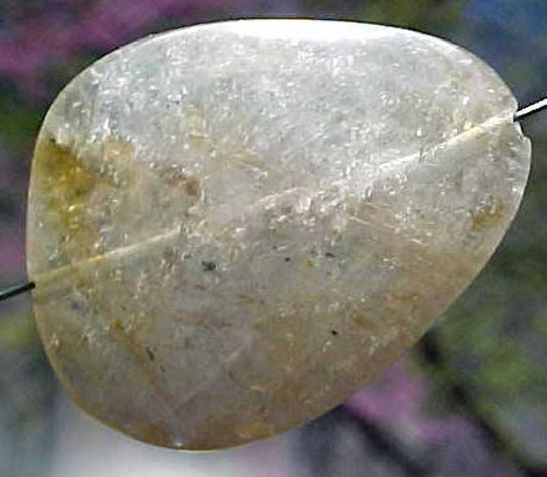 Sacred Seven Agape Crystal Free Form Pendant Bead Super Fine Minerals ...