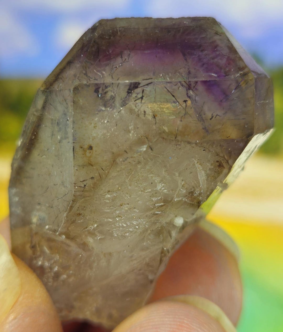 Sacred Seven Enhydro Moving Bubble DT Elestial Agape Crystal Spirit Cup ...