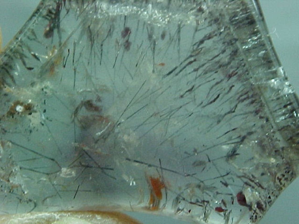 Agape Crystal Sacred Seven Quartz Slice Super Fine Minerals - Etsy