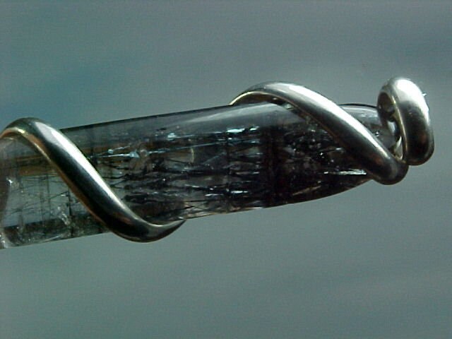 Sacred Seven Agape Crystal Silver Spiral Pendant 011 With - Etsy