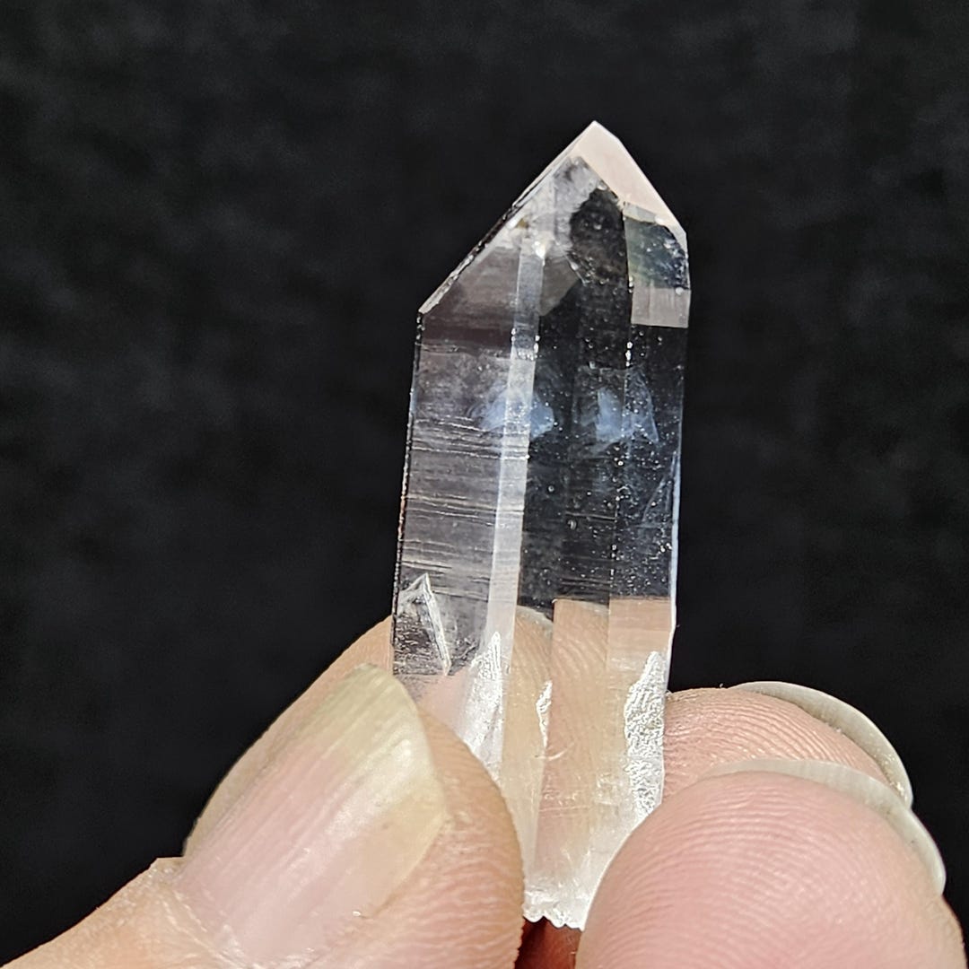Arkansas Dow Prism Crystal Wand With Titanium Ghost Phantoms AGP002 - Etsy