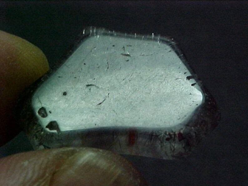 Agape Crystal Sacred Seven Quartz Slice Super Fine Minerals - Etsy