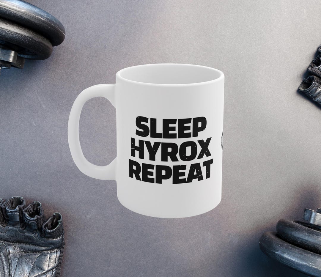 Sleep Hyrox Repeat Mug,gift,hyrox Coffee Cup,hyrox Workout Mug,fitness ...