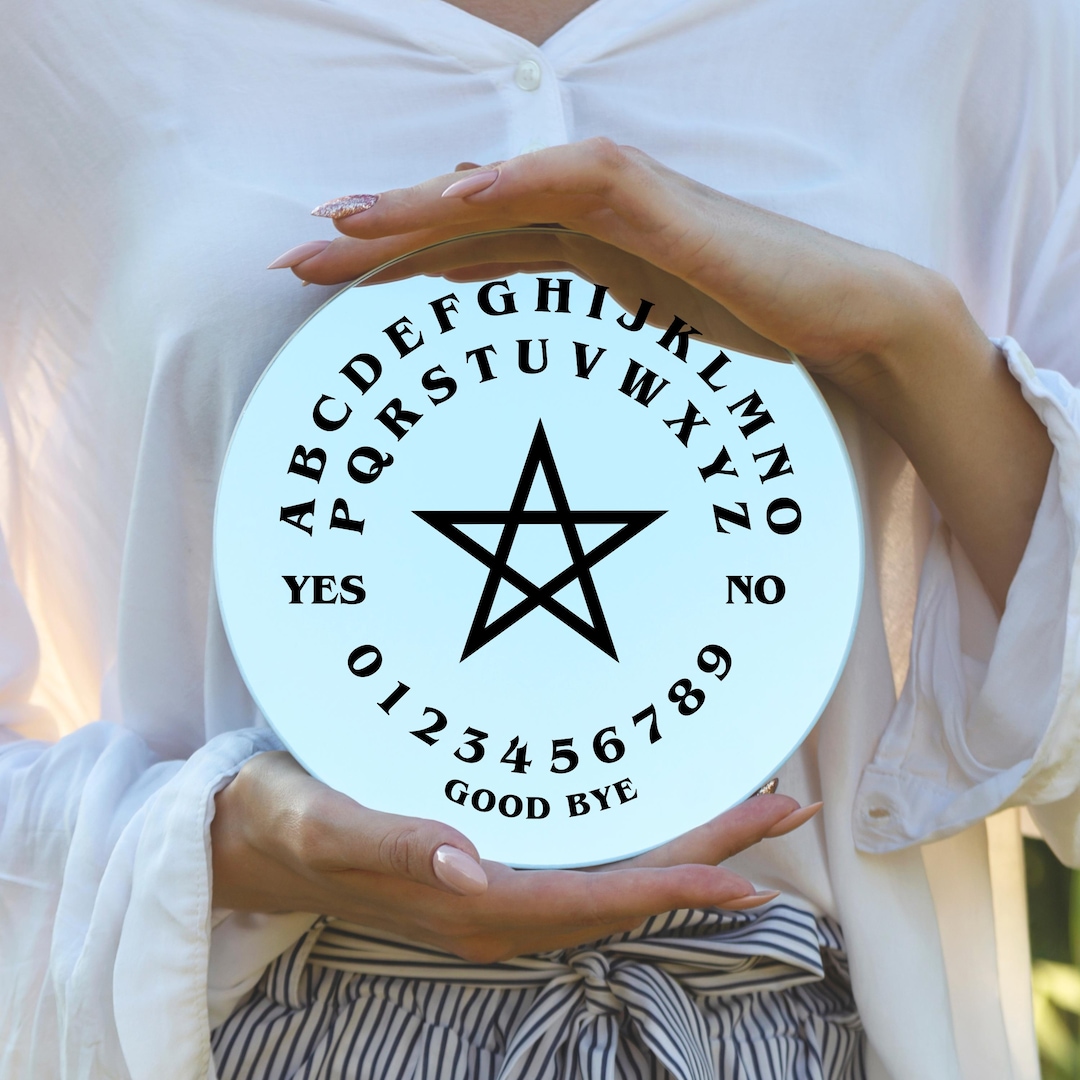 Round Ouija Board Printable: Spirit Board Design SVG PNG (digital ...