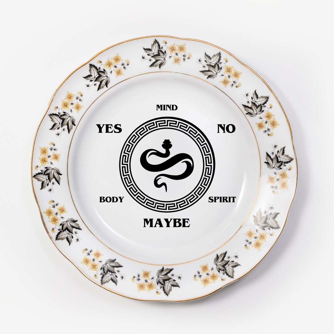 Yes No Pendulum Board Printable SVG | Round Mystical Divination Tool ...