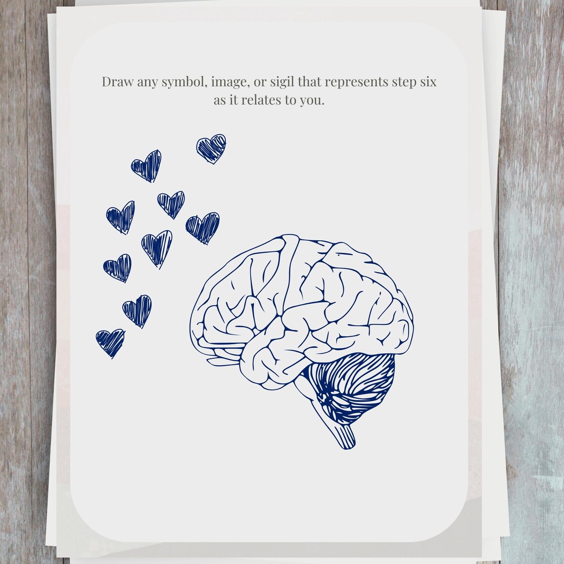 12 Steps Reflection Journal | Desert Design | Printable Recovery ...