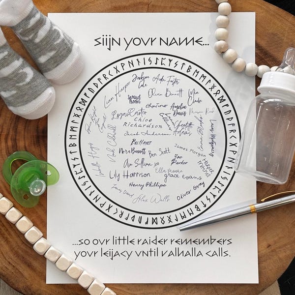 Viking Baby Shower - Etsy