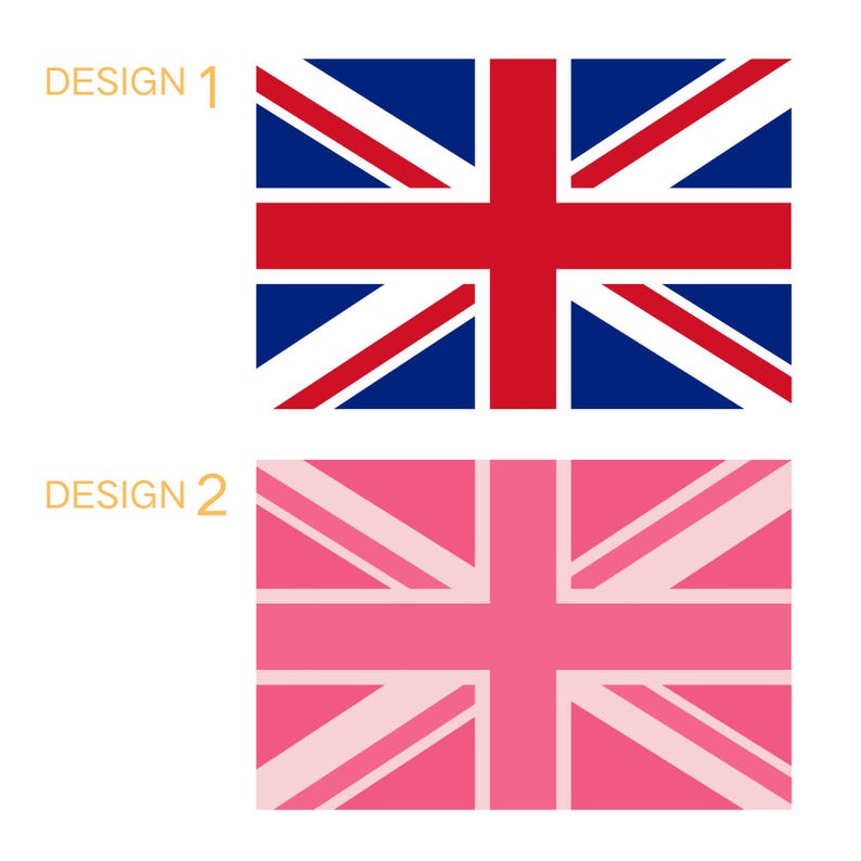 Custom Pink Union Jack Tapestry: Personalized Photo British Flag Decor ...
